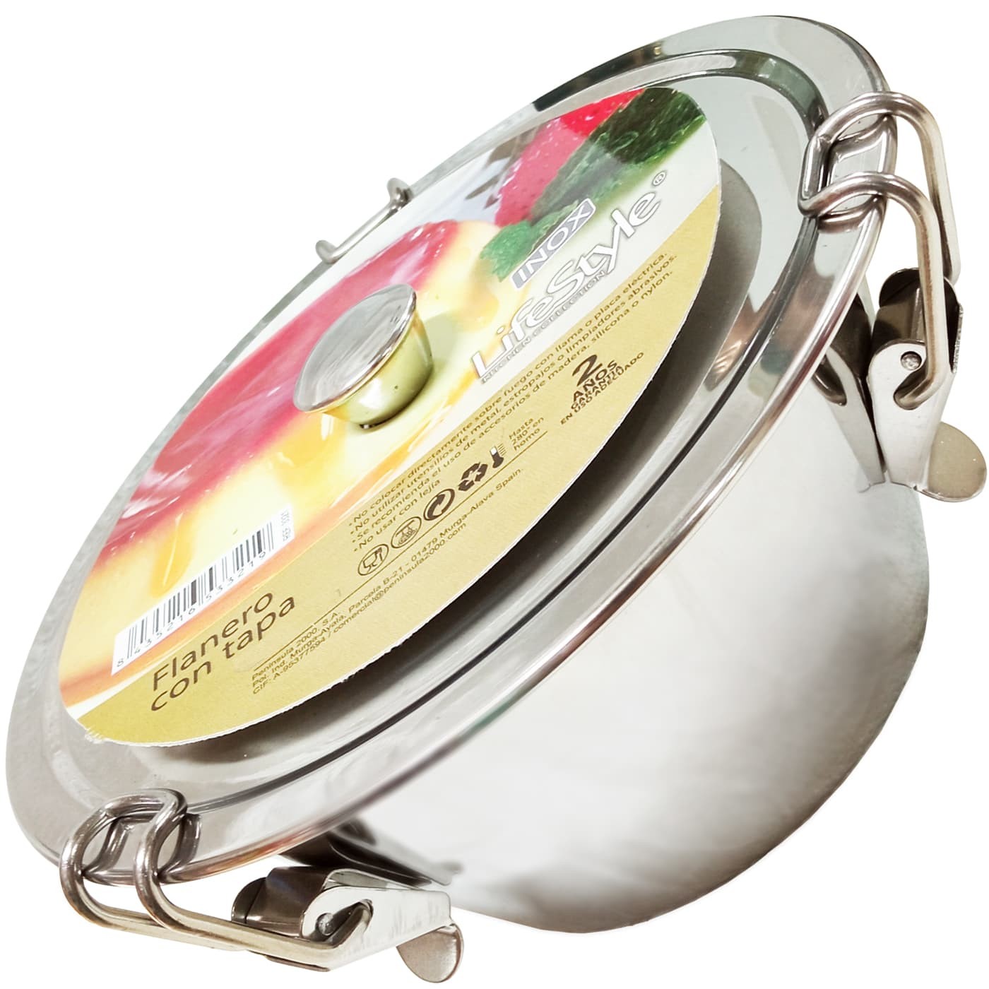 Flanera con tapa para hacer Flan Casero