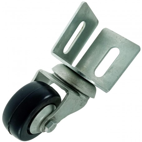 Rueda Giratoria con Escuadra Platina Angular Frontal Serie 8/ES GG