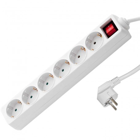 Bases Multiples Alargaderas con interruptor de encendido y apagado.