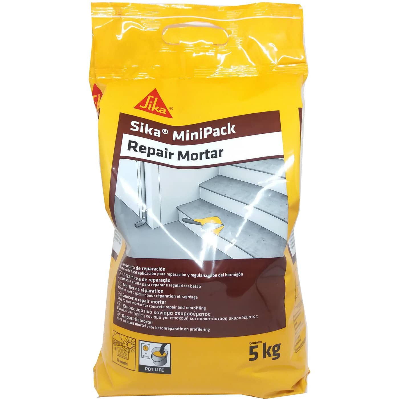 Mortero de Reparación 5 kg Minipack Sika